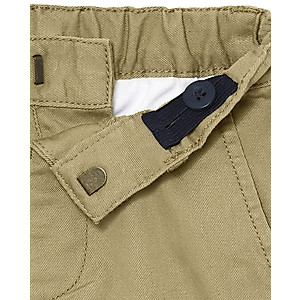 The Children's Place baby boys And Toddler Stretch Skinny Chino Pants Jeans, Flax Single, 3T US