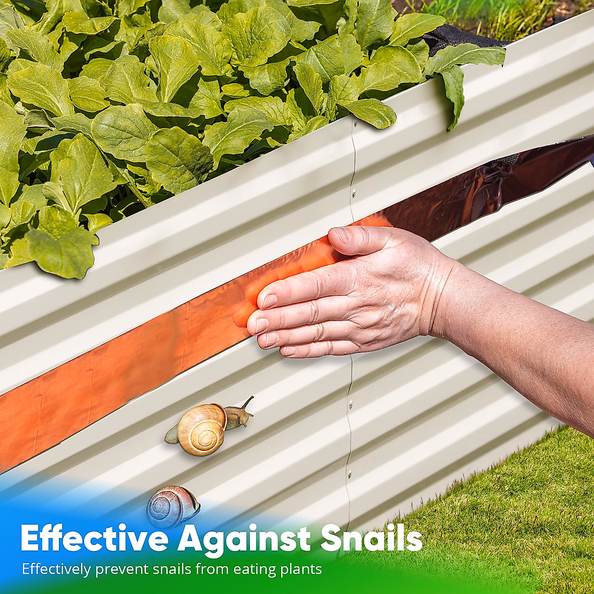 Quictent Galvanized Raised Garden Bed 8x4x1 Ft w/ 4 Tomato Cages Metal Planter Box Kit Planting Vegetables Fruits Herbs Flowers Bottomless Backyard Patio Weed Barrier Included Upgraded Wing Nuts