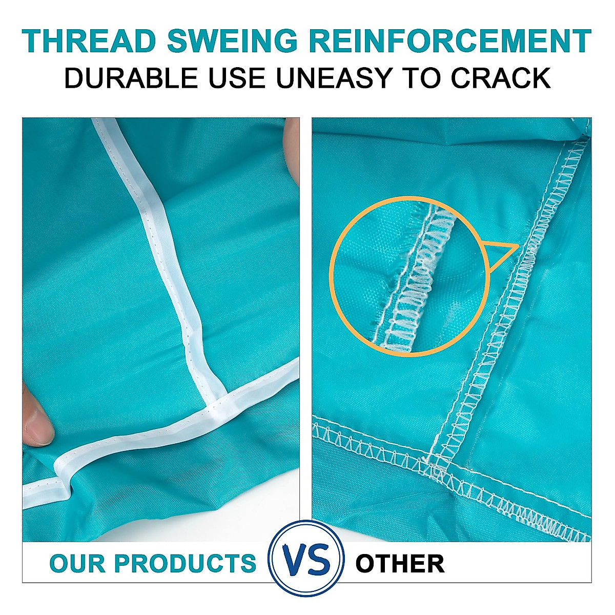 kickic Laundry Bag,2 Pack Extra Large Travel Laundry Bags for Dirty Clothes, Laundry Bags for Traveling,Laundry Bags for Dorm,24" x 36" Laundry Travel Bag(Cyan + Gray)