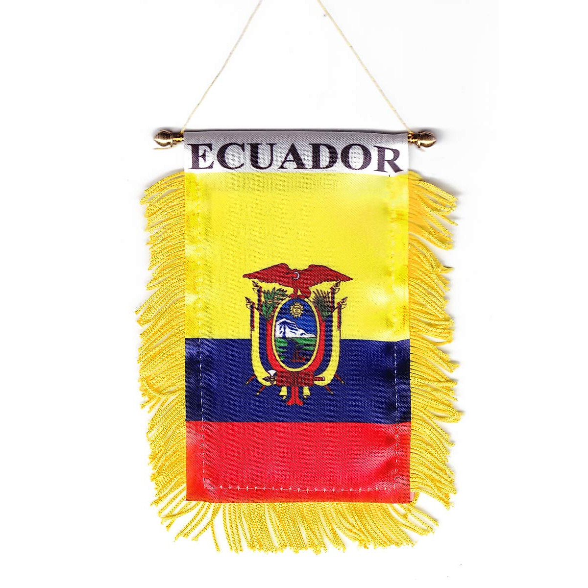 Ecuador - Window Hanging Flag