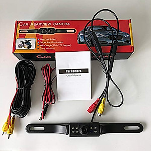 YIMU Backup Camera Belt for Car/SUV/Pickup/Truck/Van/RV/Trailer Rear View System Driving/Reversing Car Rear View Backup Camera Automotive Car Backing Camera License Plate