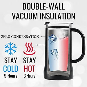 Onebttl Poker Gifts for Men, Poker Stainless Steel Beer Stein Tumbler, 24oz Beer Mug with Lid for Father's Day, Christmas