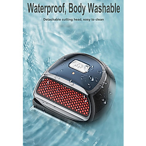 SUYOOULIN Hair Clippers, Shortcut Self-Haircut Kit for Men, Self Grooming Rechargeable Hair Trimmer Professional Hair Cutting with 9 Limited Combs