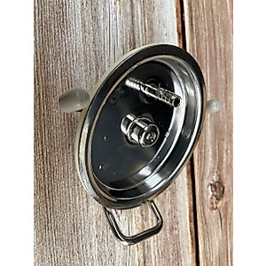 Semfeil Brew Corny Keg Carbonation Keg Lid New Replacement Corny Keg (Soda Keg) Lid Carbonation Stone Beer Force Carbonation Keg Lid Diffusion Stone Carbonating Keg Lid Carbonator
