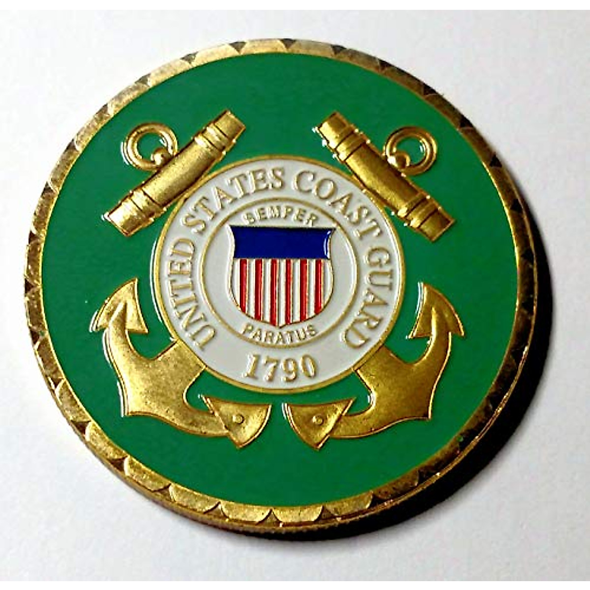 lovesports2013 United States Coast Guard Colorized Challenge Coin 64#