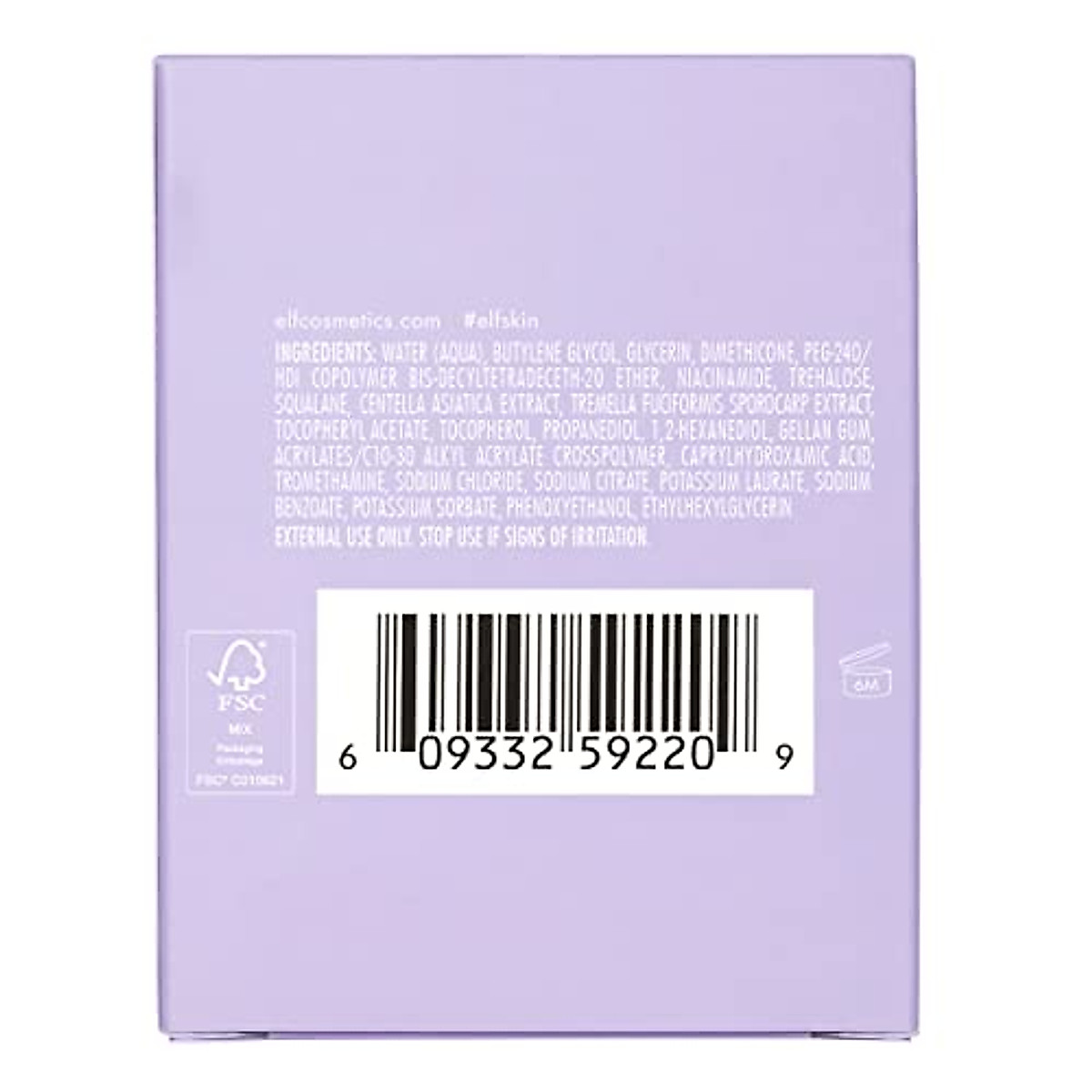 e.l.f., SuperHydrate Moisturiser, Fast-Absorbing, Non-Greasy, Gel Formula, Hydrates, Tones, Clarifies, Protects, Infused with Vitamin E, 1.69 Oz