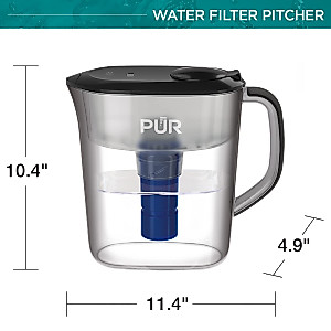 PUR Plus Water Pitcher Filtration System, 11 Cup – PPT111B