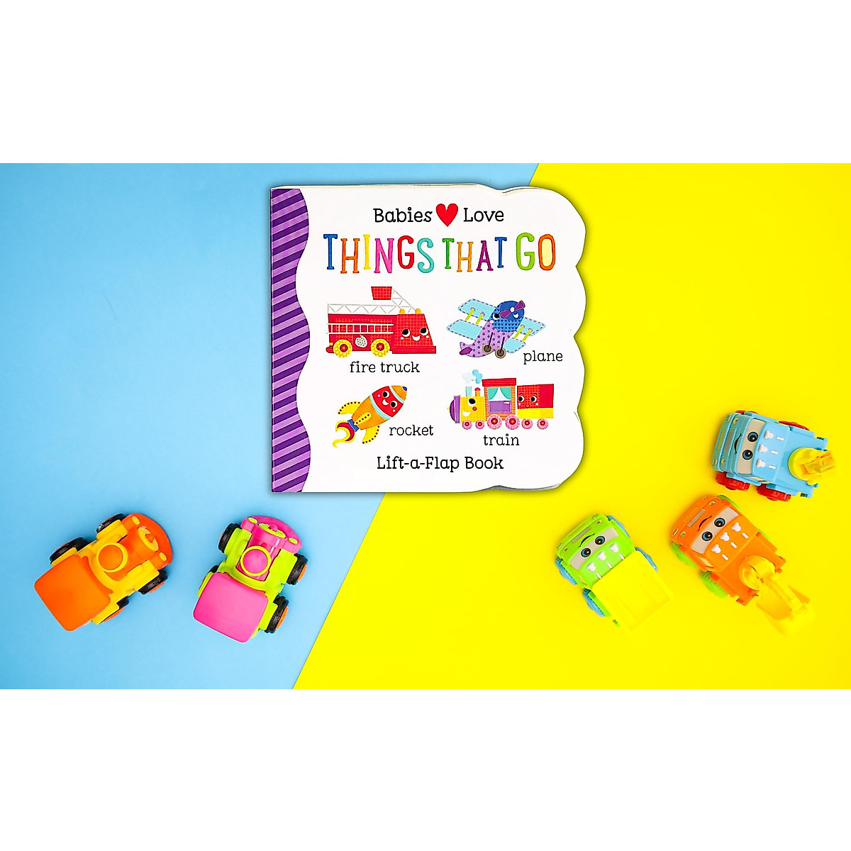 Things That Go Chunky Lift-a-Flap Board Book (Babies Love)