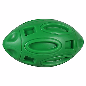 TEHAUX Pet Sound Toys Football Rubber