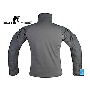 Emerson Airsoft Tactical BDU Military Suit Combat Gen3 Uniform Shirt Pants (Wolf Gray, Small)