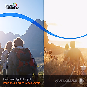 SYLVANIA LED TruWave Natural Series A19 Light Bulb, 60W Equivalent, Efficient 13W, Dimmable, 800 Lumens, Frosted 5000K, Daylight (Pack of 16)