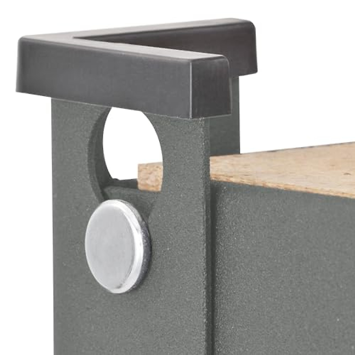 Muscle Rack UR361860-P 4-Tier Steel Shelving Unit 36" Wx18 Dx60 H in Gray