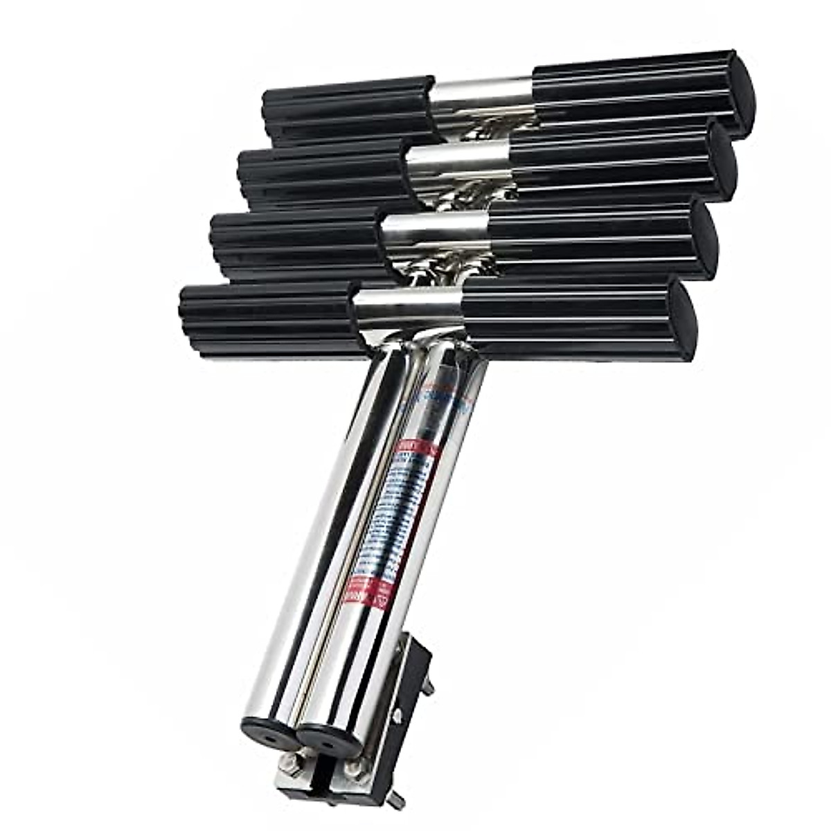 XinKunmarine 4 Step Boat Ladder,304 Stainless Steel Pontoon Boat Dive Ladder,Telescoping Ladder for Marine Boat,Fishing Boat,Yacht(4 Step)