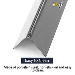 Hongso 7535 Flavorizer Bars 21.5" Replacement for Weber Spirit 200 Series (with Side Mounted Control Panel), Spirit 500, Genesis Silver A Gas Grills (Compared to The Weber 7534 65902 Flavorizer Bars)