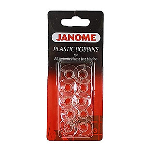 Janome Plastic Bobbins for All Home Use Models
