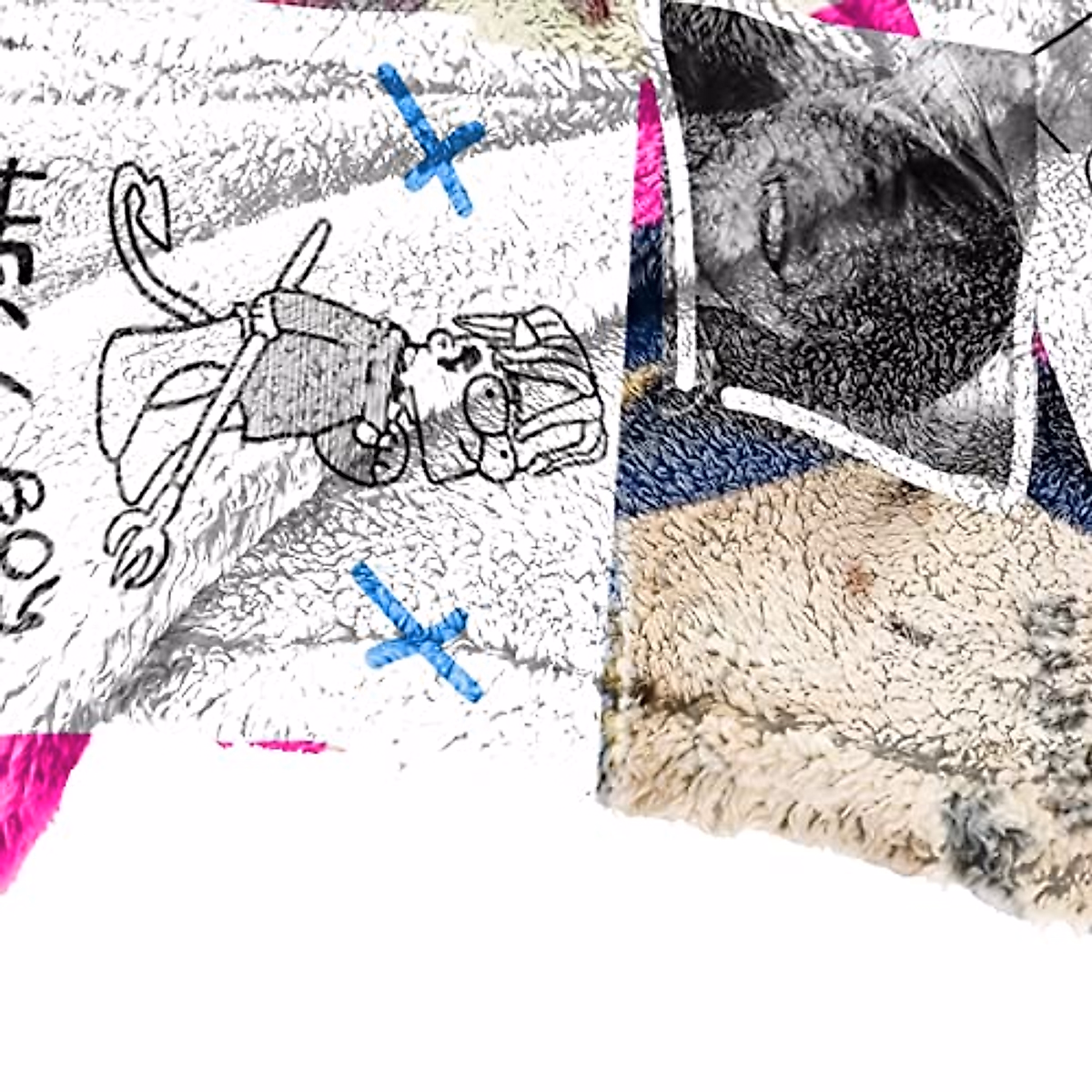 Super Soft Blanket, Flannel Micro Fleece Blanket Cool Throws Cozy Plush All Season Blanket for Bed Couch Sofa 60 x 50 Inches