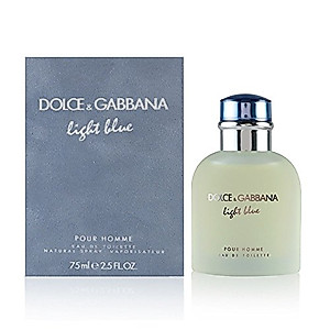 Dolce & Gabbana Light Blue Pour Homme Eau de Toilette Spray 2.5 Ounce