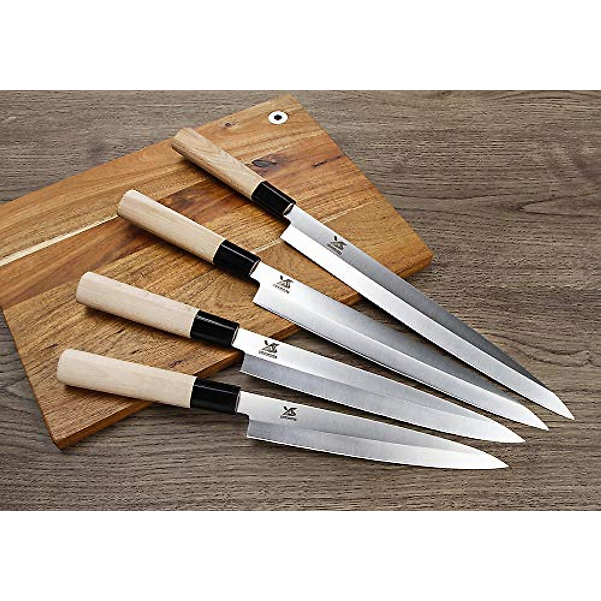 MSY BIGSUNNY Sashimi Knife,Japanese Sushi knife 9.5 inch High Carbon Stainless Steel Chef Knife