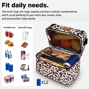 BALORAY Lunch Bag for Women Men Insulated Lunch Box for Adult Reusable Lunch Tote Bag for Work, Picnic or Travel