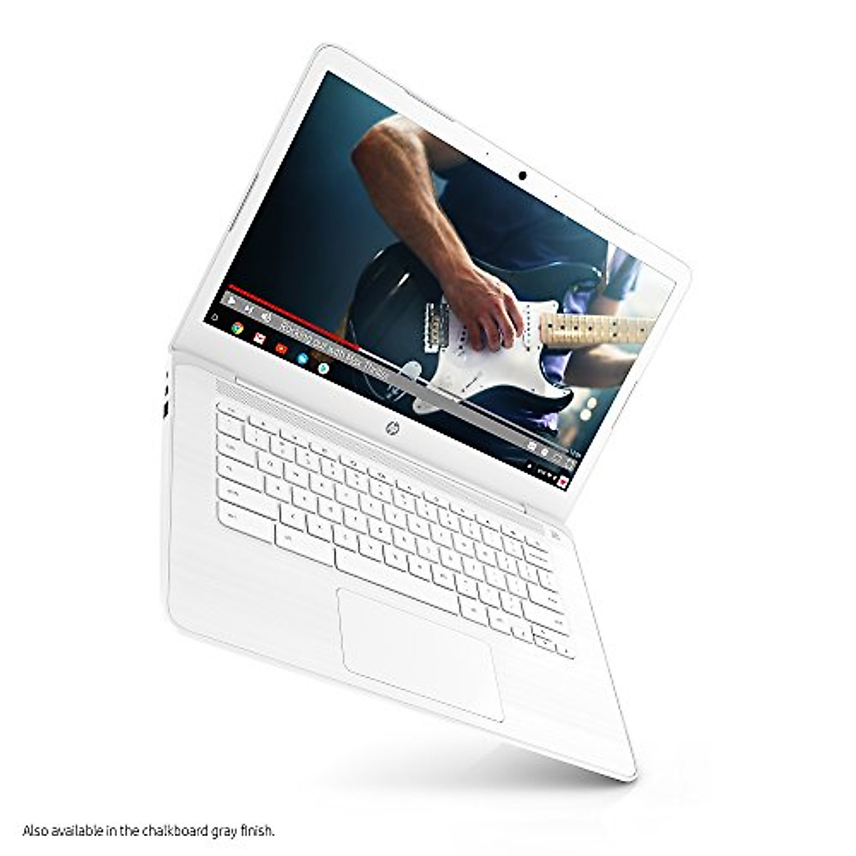 HP Chromebook 14-inch -Laptop -with 180-Degree -Hinge, Intel Celeron N3350 -Processor, 4 GB -RAM, 16 GB eMMC Storage, Chrome OS (14-ca020nr, Gray)