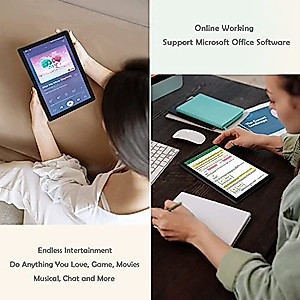 CNMF Tablet 10 Inch, 5Ghz WiFi Tablet + 2.4Ghz WiFi Tablet, Long Battery Life, 2GB ROM, 32GB Storage, 10.1" IPS HD Touch Screen - 2 Pack,