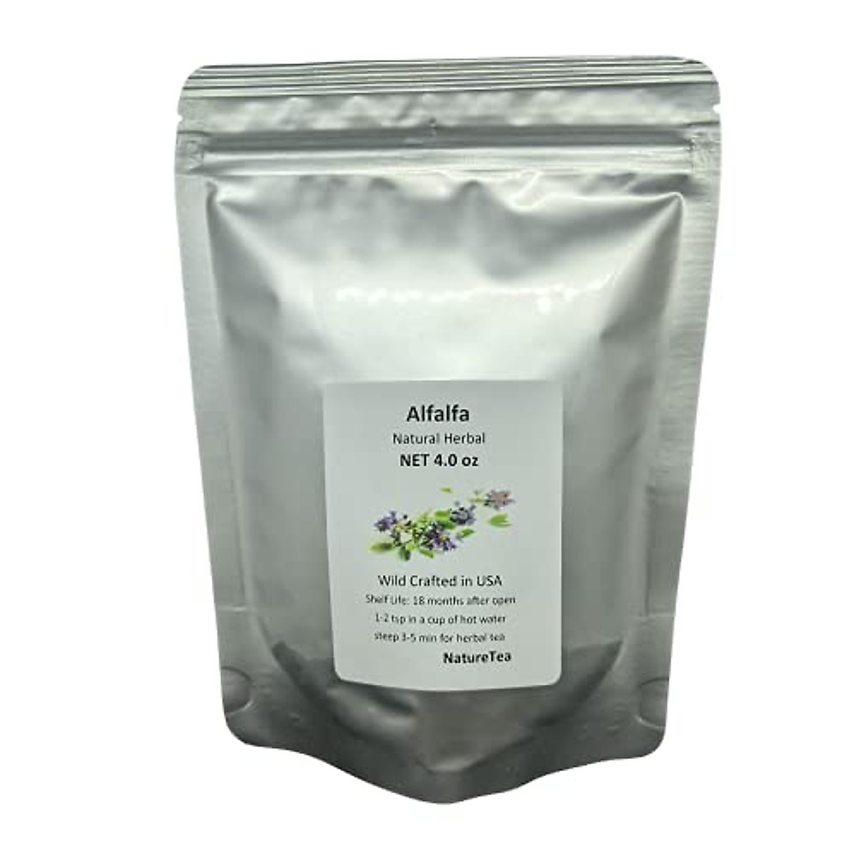 Alfalfa - Medicago Sativa Loose Leaf c/s 100% from Nature (1 oz)