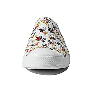 Native Shoes Jefferson Disney Print Shell White/Shell White/Mickey All Over Print Men's 7, Women's 9 Medium