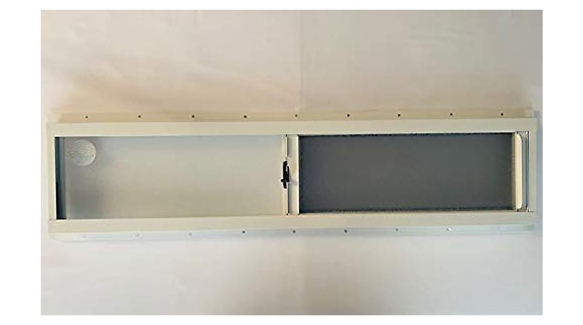 36"x8" Mobile Home Horizontal Slider Window - Obscured Glass