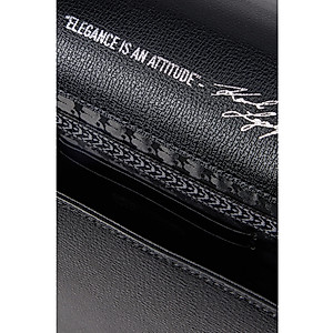 Karl Lagerfeld Paris Simone Logo Crossbody, Black