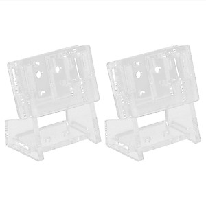 Acrylic Bracket for Raspberry Pi, Protective Case LCD Display Screen Holder Stand Cover for Raspberry Pi 8MP Camera(2pcs)
