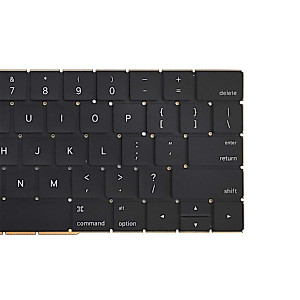 ICTION New Replacement US Layout Keyboard for MacBook Pro 13" inch A1706 & for MacBook Pro 15" inch A1707 Touch Bar Late 2016 mid 2017 Year