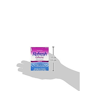 Refresh Celluvisc Lubricant Eye Gel Drops, Single-Use Containers, 30 Count (Pack of 1)