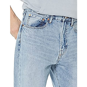 GAP Mens Original Straight Fit Jeans, Light Wash, 34W x 32L US