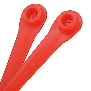 Plastic Tool Box 8841 Replacement for Garde. 20Pcs Service Plastic Long Grass Trim.mer Patio Lawn & Garden Metal Trim Removal Tool (As The Picture, One Size)