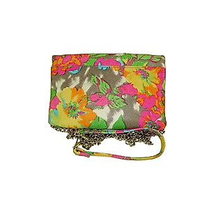 Hobo Daria Lush Tropics Leather Crossbody Handbag
