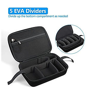 JSVER Hard Case for GoPro Cameras Carrying Case For Gopro Hero 11/10/9/8/7/AKASO EK7000/AKASO Brave 4 4K /Brave 7 LE/Brave 8/AKASO V50X /insta360 and Other Action Cameras