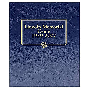 Whitman US Lincoln Memorial Cent Coin Album 1959-2007#9141