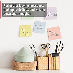 Mr. Pen- Sticky Notes, 3”x3”, 12 Pads, Morandi Colors Sticky Notes, Sticky Note, Self-Stick Note Pads, Sticky Pads Sticky Notes Aesthetic, Colorful Sticky Notes, Sticky Notes Bulk, Bulk Sticky Notes