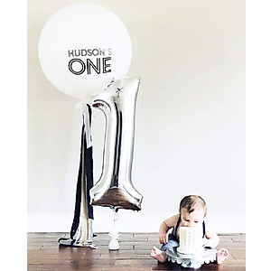 Tellpet Silver Number 15 Balloon, 40 Inch