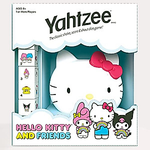 USAOPOLY YAHTZEE: Hello Kitty and Friends | Classic Family Dice Game