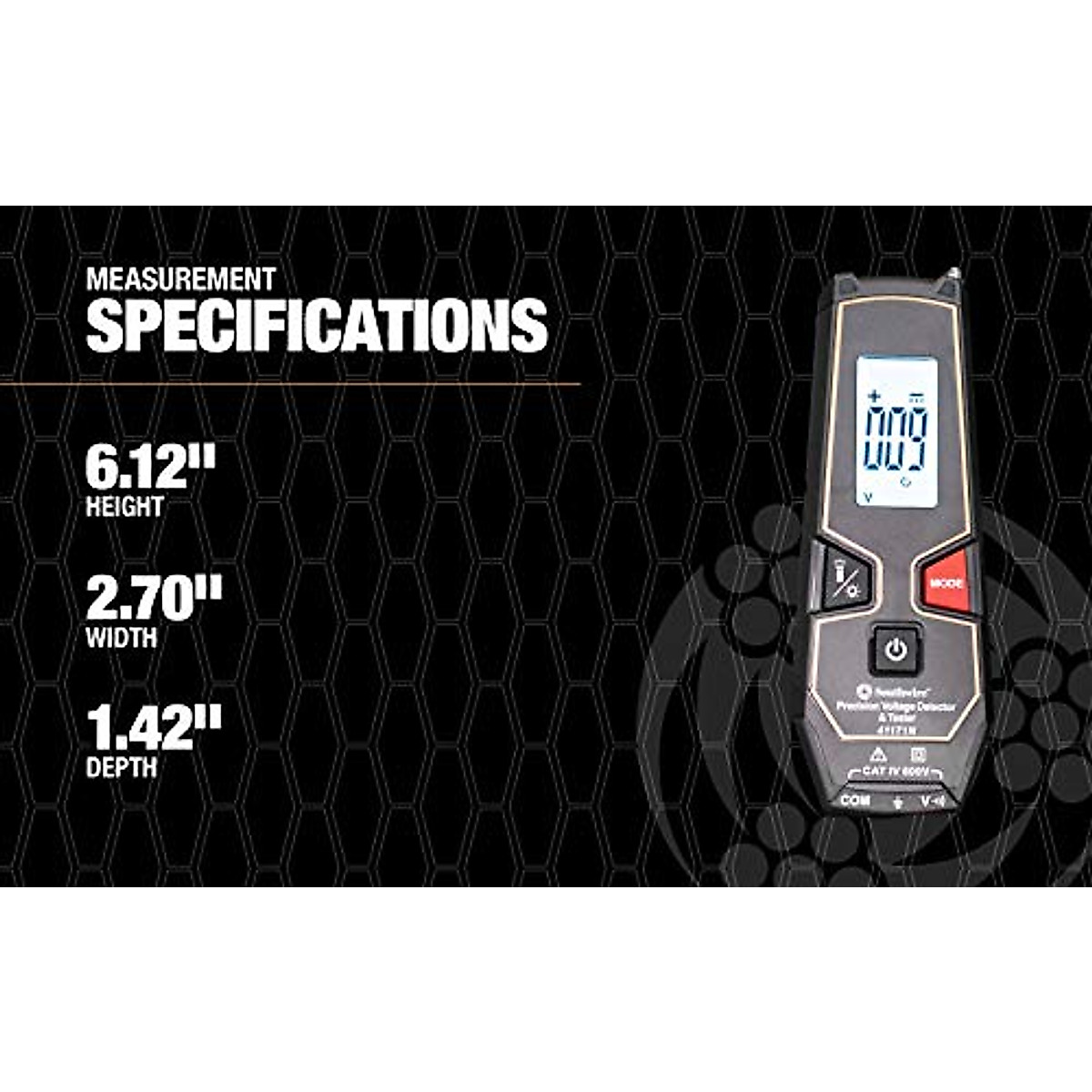 Southwire - 65112140 41171N Precision Voltage Detector & Tester