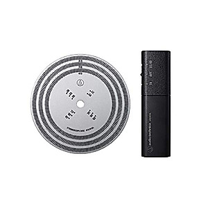 Audio-Technica AT6181DL Stroboscope Disc and Quartz Strobe Light, Yellow