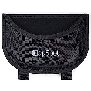 CapSpot CurveSpot Bill Baseball Cap Holder for Your Visor Black