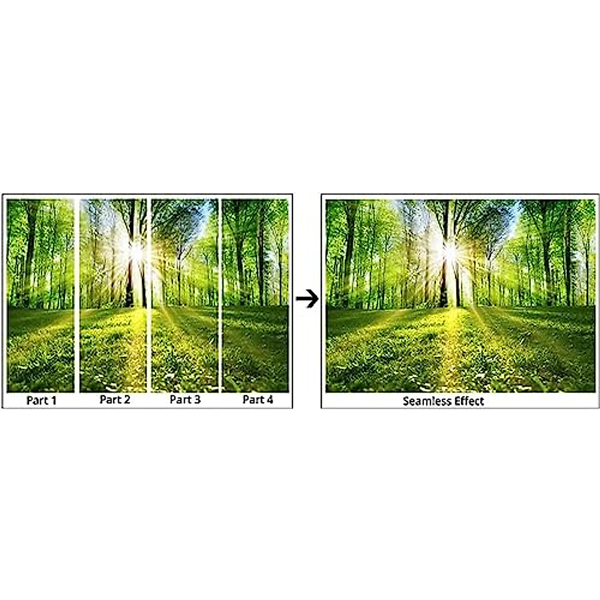 Star Meteor 3D Wall Murals, Distant Mountains Wallpaper, 3D Decal Removable Peel and Stick Self-Adhesive Environmental Protection for Home Office Renovation Decor 118''Wx83''L-PVC