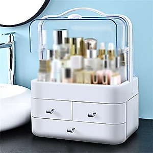 YYDEDIAN Handheld Cosmetic Organizer Drawer Dustproof Shelf Desktop Skin Care Organizer Lipstick Storage Organizer (Color : D, Size : As show)