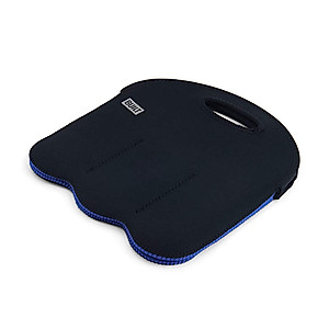 BUILT Six-Pack Soft-Grip Insulated Neoprene Beer Bottle Carrier Tote Black 6P-BLK