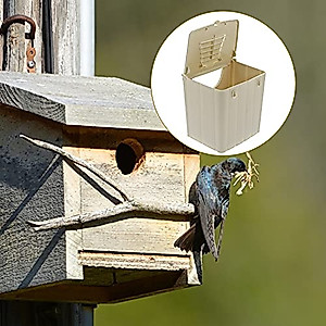 balacoo Window Bird Feeder Pet Water Dispenser 3pcs Bird Breeding Box, Parakeet Nesting Box Nesting Box Parakeet nest Hanging Nesting Box Window Bird Feeder Pet Water Dispenser