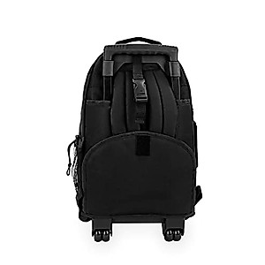 Everest Wheeled Backpack, Black, One Size