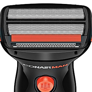 ConairMan CNRSHV22R Wet/Dry Travel Shaver, Black