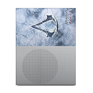 Head Case Designs Officially Licensed Assassin's Creed Glacier Logo Rogue Key Art Vinyl Sticker Gaming Skin Decal Cover Compatible With Xbox One S Console and Controller Bundle